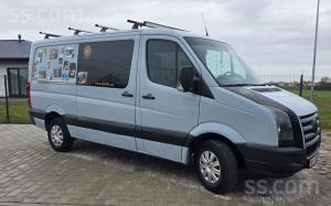 Pelēks Volkswagen Crafter 2007 Bauska, ar dzinēja tilpumu 2.50 L un nobraukumu 536 tūkst. km par 5800 €, foto 3 vietnē AUTOMOTO.COM.LV