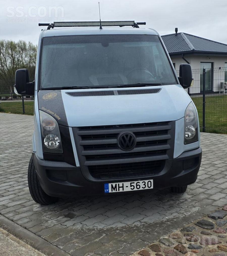 Pelēks Volkswagen Crafter 2007 Bauska, ar dzinēja tilpumu 2.50 L un nobraukumu 536 tūkst. km par 5800 €, foto 4 vietnē AUTOMOTO.COM.LV