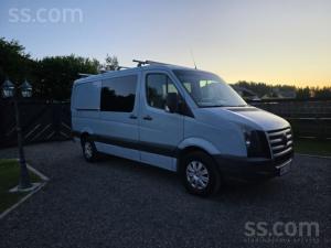Pelēks Volkswagen Crafter 2007 Bauska, ar dzinēja tilpumu 2.50 L un nobraukumu 536 tūkst. km par 5800 €, foto 6 vietnē AUTOMOTO.COM.LV