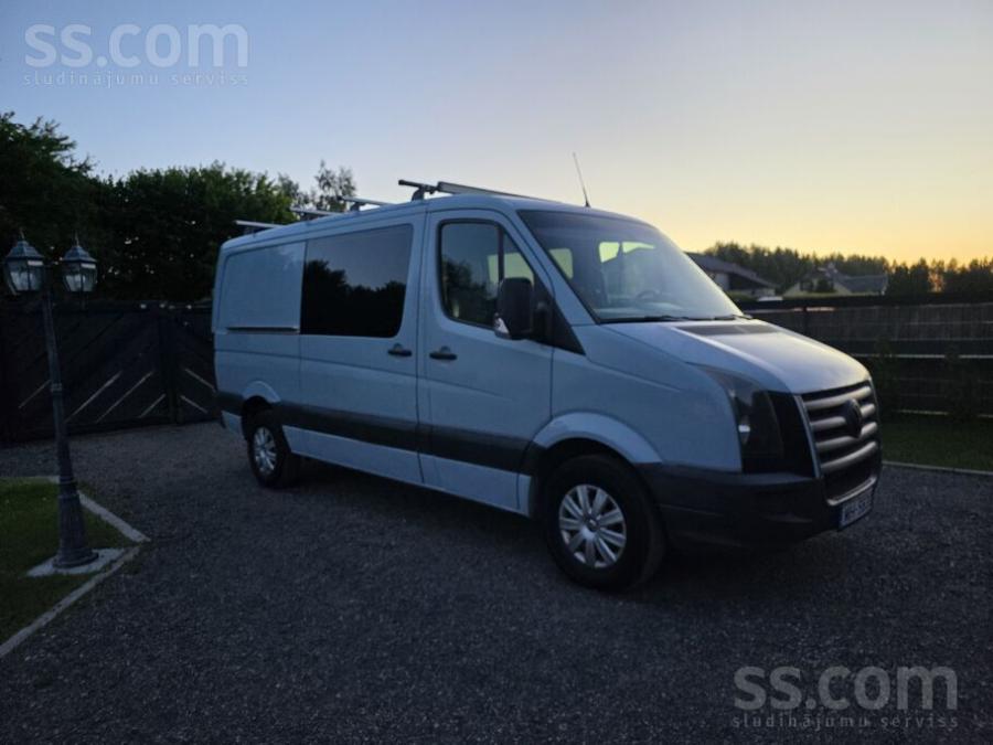 Pelēks Volkswagen Crafter 2007 Bauska, ar dzinēja tilpumu 2.50 L un nobraukumu 536 tūkst. km par 5800 €, foto 6 vietnē AUTOMOTO.COM.LV