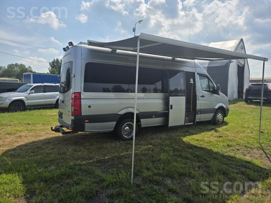 Pelēks Volkswagen Crafter 2008 Jelgava, ar dzinēja tilpumu 2.50 L un nobraukumu 170 tūkst. km par 12500 €, foto 3 vietnē AUTOMOTO.COM.LV