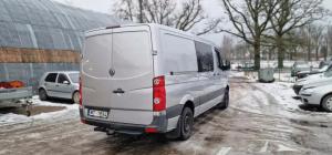 Grey Volkswagen Crafter 2009 in Valmiera, with an engine capacity of 2.50 L and mileage of 0 thousand km for 6900 €, photo 4 on AUTOMOTO.COM.LV