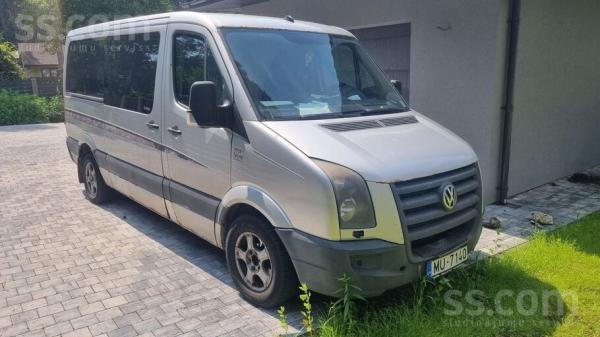 Grey Volkswagen Crafter 2009 in Riga, with an engine capacity of 2.50 L and mileage of 350 thousand km for 3900 €, photo 1 on AUTOMOTO.COM.LV