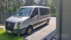Pelēks Volkswagen Crafter 2009 Rīga, ar dzinēja tilpumu 2.50 L un nobraukumu 350 tūkst. km par 3900 €, foto 3 vietnē AUTOMOTO.COM.LV
