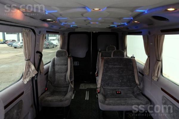 Grey Volkswagen Crafter 2009 in Riga, with an engine capacity of 2.50 L and mileage of 350 thousand km for 3900 €, photo 6 on AUTOMOTO.COM.LV