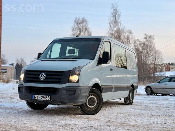 Grey Volkswagen Crafter 2011 in Riga, with an engine capacity of 2.00 L and mileage of 362 thousand km for 8530 €, photo 2 on AUTOMOTO.COM.LV