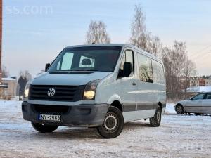 Grey Volkswagen Crafter 2011 in Riga, with an engine capacity of 2.00 L and mileage of 362 thousand km for 8530 €, photo 2 on AUTOMOTO.COM.LV