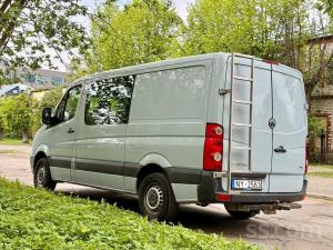 Grey Volkswagen Crafter 2011 in Riga, with an engine capacity of 2.00 L and mileage of 372 thousand km for 7995 €, photo 5 on AUTOMOTO.COM.LV