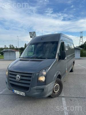 Grey Volkswagen Crafter 2011 in Ogre, with an engine capacity of 2.50 L and mileage of 549 thousand km for 4000 €, photo  on AUTOMOTO.COM.LV