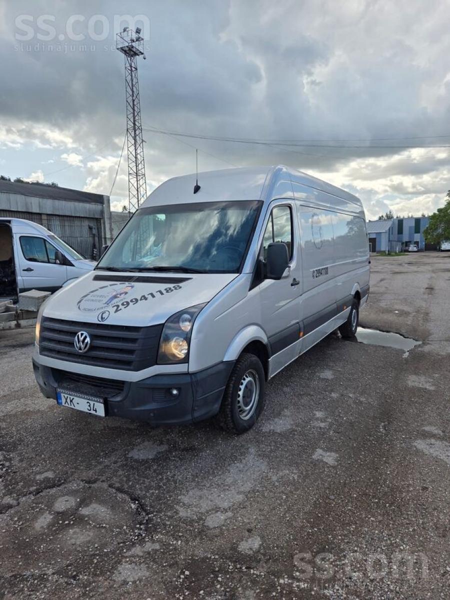 Pelēks Volkswagen Crafter 2012 Rīga, ar dzinēja tilpumu 2.00 L un nobraukumu 366 tūkst. km par 4100 €, foto 1 vietnē AUTOMOTO.COM.LV