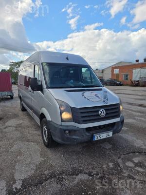 Pelēks Volkswagen Crafter 2012 Rīga, ar dzinēja tilpumu 2.00 L un nobraukumu 366 tūkst. km par 4100 €, foto 3 vietnē AUTOMOTO.COM.LV