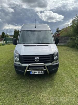 Grey Volkswagen Crafter 2013 in Jelgava, with an engine capacity of 2.00 L and mileage of 269 thousand km for 9350 €, photo  on AUTOMOTO.COM.LV
