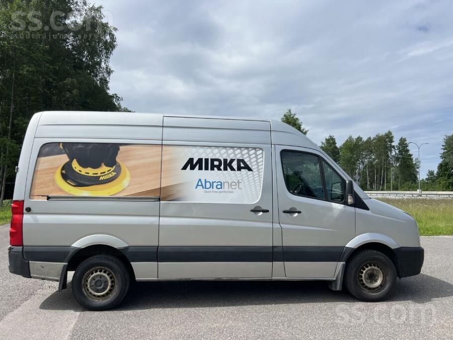 Pelēks Volkswagen Crafter 2015 Rīga, ar dzinēja tilpumu 2.00 L un nobraukumu 734 tūkst. km par 3950 €, foto 3 vietnē AUTOMOTO.COM.LV