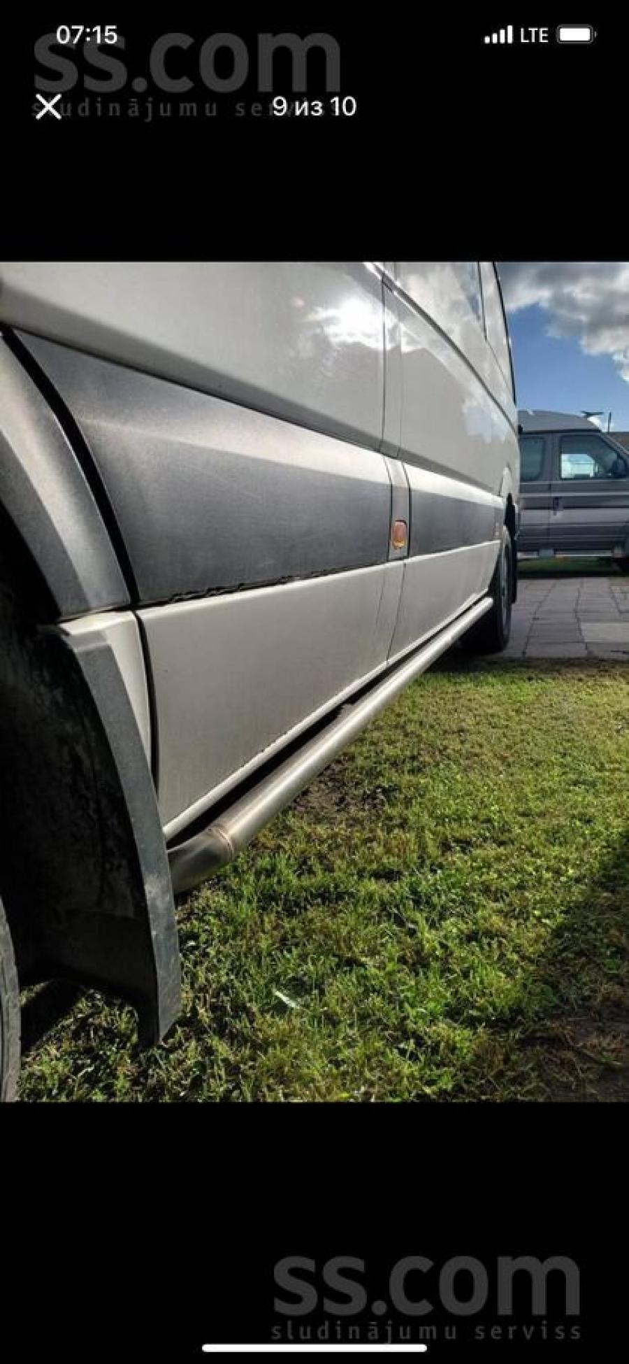 Pelēks Volkswagen Crafter 2015 Aizkraukle, ar dzinēja tilpumu 2.00 L un nobraukumu 144 tūkst. km par 10000 €, foto 8 vietnē AUTOMOTO.COM.LV