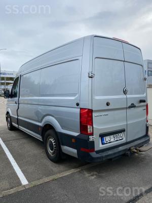 Grey Volkswagen Crafter 2018 in Riga, with an engine capacity of 2.00 L and mileage of 219 thousand km for 2700 €, photo 3 on AUTOMOTO.COM.LV