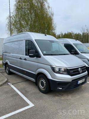 Grey Volkswagen Crafter 2018 in Riga, with an engine capacity of 2.00 L and mileage of 219 thousand km for 2700 €, photo 7 on AUTOMOTO.COM.LV