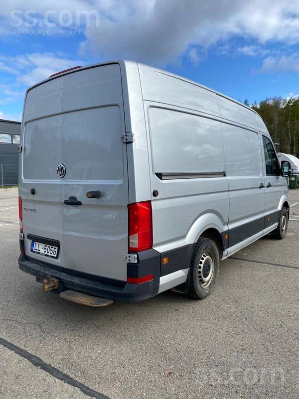 Pelēks Volkswagen Crafter 2018 Rīga, ar dzinēja tilpumu 2.00 L un nobraukumu 170 tūkst. km par 12999 €, foto 5 vietnē AUTOMOTO.COM.LV