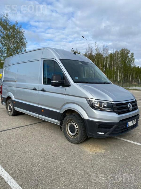 Pelēks Volkswagen Crafter 2018 Rīga, ar dzinēja tilpumu 2.00 L un nobraukumu 170 tūkst. km par 12999 €, foto 6 vietnē AUTOMOTO.COM.LV