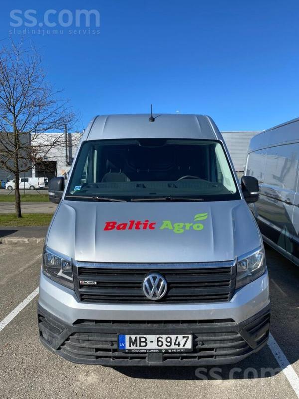 Pelēks Volkswagen Crafter 2019 Rīga, ar dzinēja tilpumu 2.00 L un nobraukumu 226 tūkst. km par 16160 €, foto 2 vietnē AUTOMOTO.COM.LV