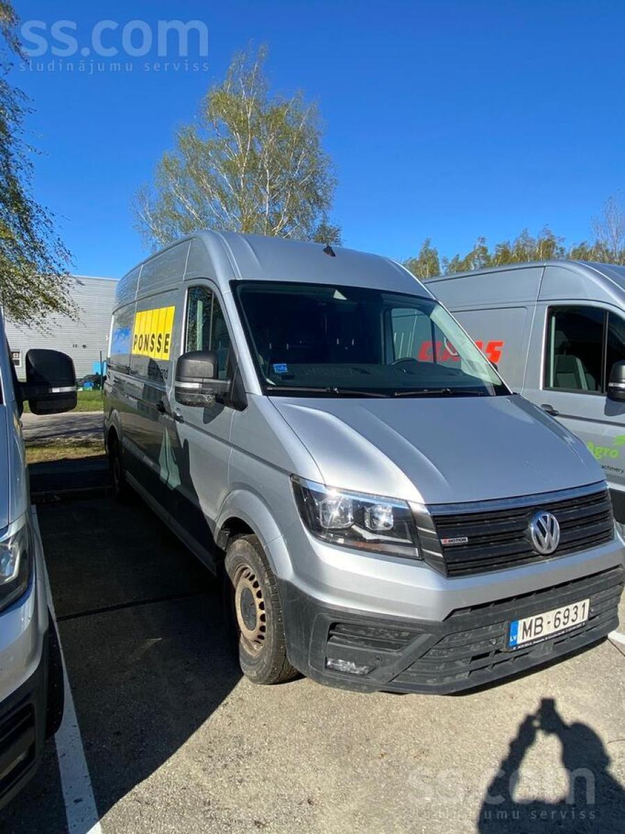 Pelēks Volkswagen Crafter 2019 Rīga, ar dzinēja tilpumu 2.00 L un nobraukumu 251 tūkst. km par 14990 €, foto 6 vietnē AUTOMOTO.COM.LV