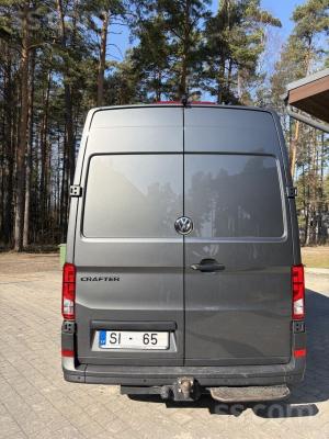 Pelēks Volkswagen Crafter 2019 Rīga, ar dzinēja tilpumu 2.00 L un nobraukumu 120 tūkst. km par 28900 €, foto 7 vietnē AUTOMOTO.COM.LV