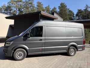 Pelēks Volkswagen Crafter 2019 Rīga, ar dzinēja tilpumu 2.00 L un nobraukumu 120 tūkst. km par 28900 €, foto 9 vietnē AUTOMOTO.COM.LV