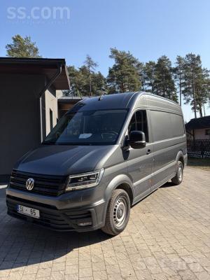 Pelēks Volkswagen Crafter 2019 Rīga, ar dzinēja tilpumu 2.00 L un nobraukumu 120 tūkst. km par 28900 €, foto 10 vietnē AUTOMOTO.COM.LV