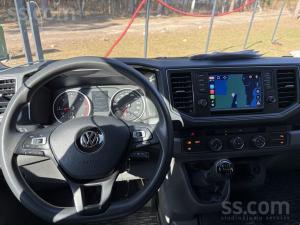 Pelēks Volkswagen Crafter 2019 Rīga, ar dzinēja tilpumu 2.00 L un nobraukumu 120 tūkst. km par 28900 €, foto 11 vietnē AUTOMOTO.COM.LV