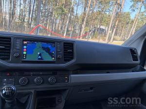 Pelēks Volkswagen Crafter 2019 Rīga, ar dzinēja tilpumu 2.00 L un nobraukumu 120 tūkst. km par 28900 €, foto 17 vietnē AUTOMOTO.COM.LV