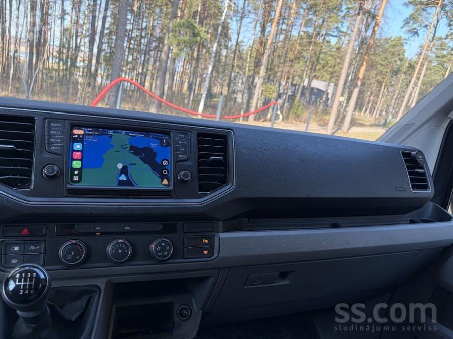 Pelēks Volkswagen Crafter 2019 Rīga, ar dzinēja tilpumu 2.00 L un nobraukumu 120 tūkst. km par 28900 €, foto 17 vietnē AUTOMOTO.COM.LV