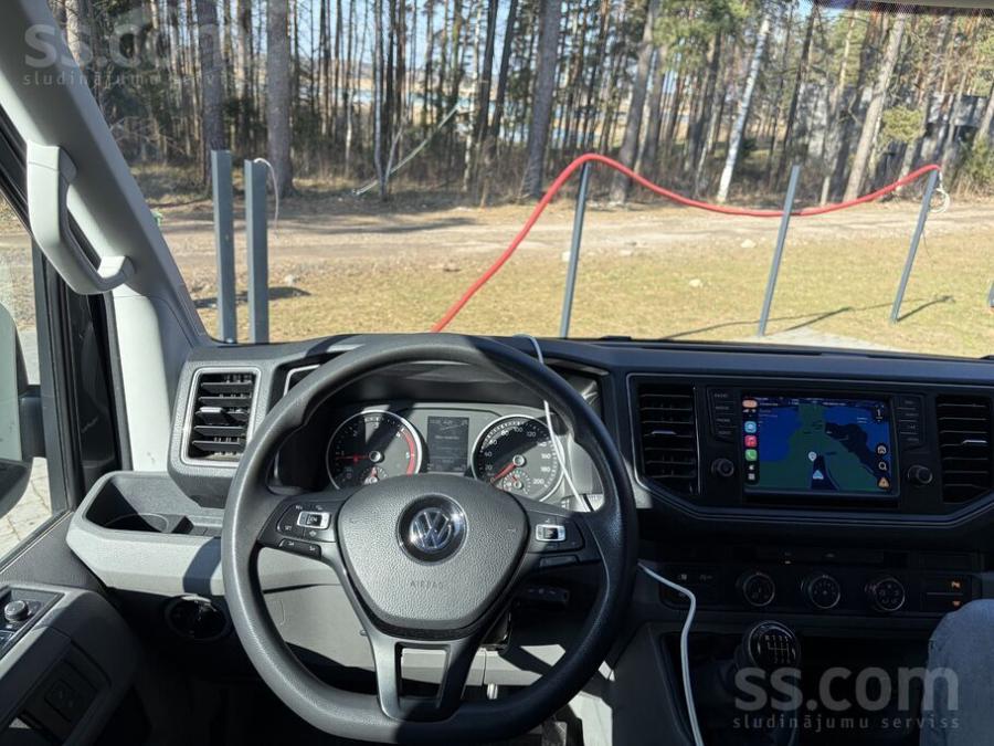 Pelēks Volkswagen Crafter 2019 Rīga, ar dzinēja tilpumu 2.00 L un nobraukumu 120 tūkst. km par 28900 €, foto 18 vietnē AUTOMOTO.COM.LV
