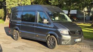 Pelēks Volkswagen Crafter 2019 Rīga, ar dzinēja tilpumu 2.00 L un nobraukumu 230 tūkst. km par 23300 €, foto 3 vietnē AUTOMOTO.COM.LV
