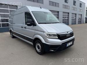 Pelēks Volkswagen Crafter 2021 Rīga, ar dzinēja tilpumu 2.00 L un nobraukumu 159 tūkst. km par 18900 €, foto  vietnē AUTOMOTO.COM.LV