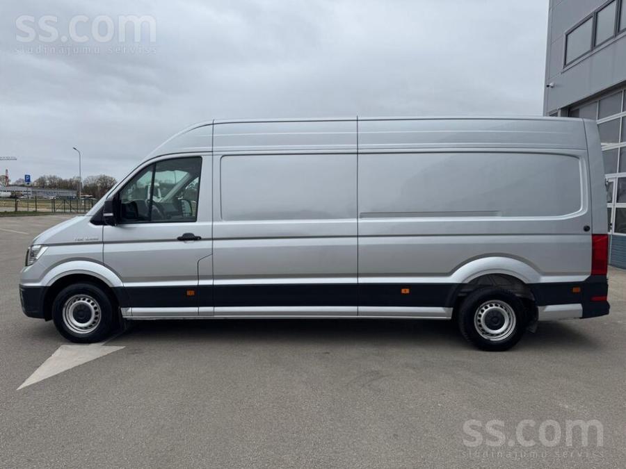 Pelēks Volkswagen Crafter 2021 Rīga, ar dzinēja tilpumu 2.00 L un nobraukumu 159 tūkst. km par 18900 €, foto 4 vietnē AUTOMOTO.COM.LV