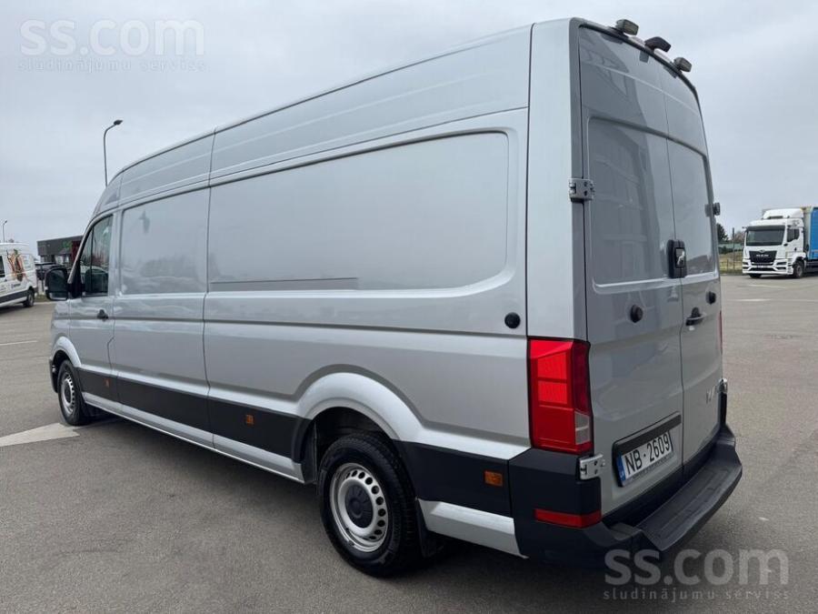 Pelēks Volkswagen Crafter 2021 Rīga, ar dzinēja tilpumu 2.00 L un nobraukumu 159 tūkst. km par 18900 €, foto 5 vietnē AUTOMOTO.COM.LV