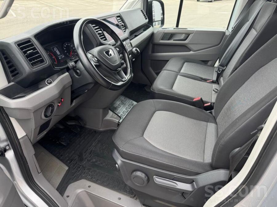Pelēks Volkswagen Crafter 2021 Rīga, ar dzinēja tilpumu 2.00 L un nobraukumu 159 tūkst. km par 18900 €, foto 13 vietnē AUTOMOTO.COM.LV