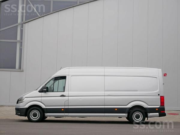 Grey Volkswagen Crafter 2021 in Riga, with an engine capacity of 2.00 L and mileage of 0 thousand km for 13700 €, photo 6 on AUTOMOTO.COM.LV
