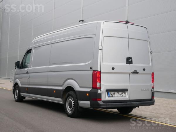 Grey Volkswagen Crafter 2021 in Riga, with an engine capacity of 2.00 L and mileage of 0 thousand km for 13700 €, photo 7 on AUTOMOTO.COM.LV