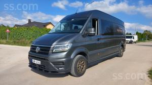Pelēks Volkswagen Crafter 2022 Rīga, ar dzinēja tilpumu 2.00 L un nobraukumu 108 tūkst. km par 46500 €, foto 3 vietnē AUTOMOTO.COM.LV
