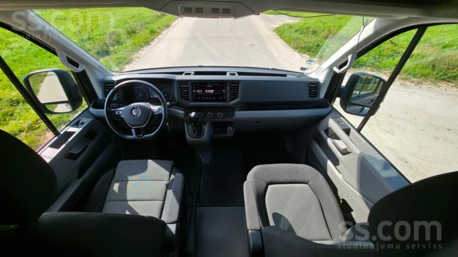 Pelēks Volkswagen Crafter 2022 Rīga, ar dzinēja tilpumu 2.00 L un nobraukumu 108 tūkst. km par 46500 €, foto 6 vietnē AUTOMOTO.COM.LV