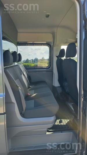 Pelēks Volkswagen Crafter 2022 Rīga, ar dzinēja tilpumu 2.00 L un nobraukumu 108 tūkst. km par 46500 €, foto 8 vietnē AUTOMOTO.COM.LV