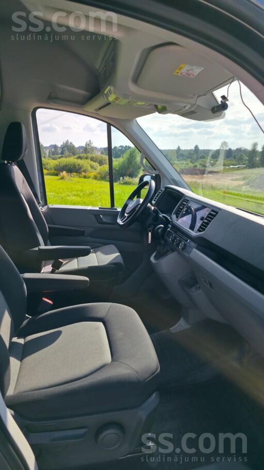 Pelēks Volkswagen Crafter 2022 Rīga, ar dzinēja tilpumu 2.00 L un nobraukumu 108 tūkst. km par 46500 €, foto 9 vietnē AUTOMOTO.COM.LV