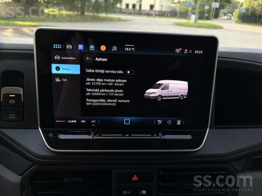 Pelēks Volkswagen Crafter 2025 Rīga, ar dzinēja tilpumu 2.00 L un nobraukumu 50 tūkst. km par 38990 €, foto 21 vietnē AUTOMOTO.COM.LV