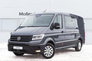 Pelēks Volkswagen Crafter 2026 Ventspils, ar dzinēja tilpumu 2.00 L un nobraukumu 10 tūkst. km par 65900 €, foto 1 vietnē AUTOMOTO.COM.LV