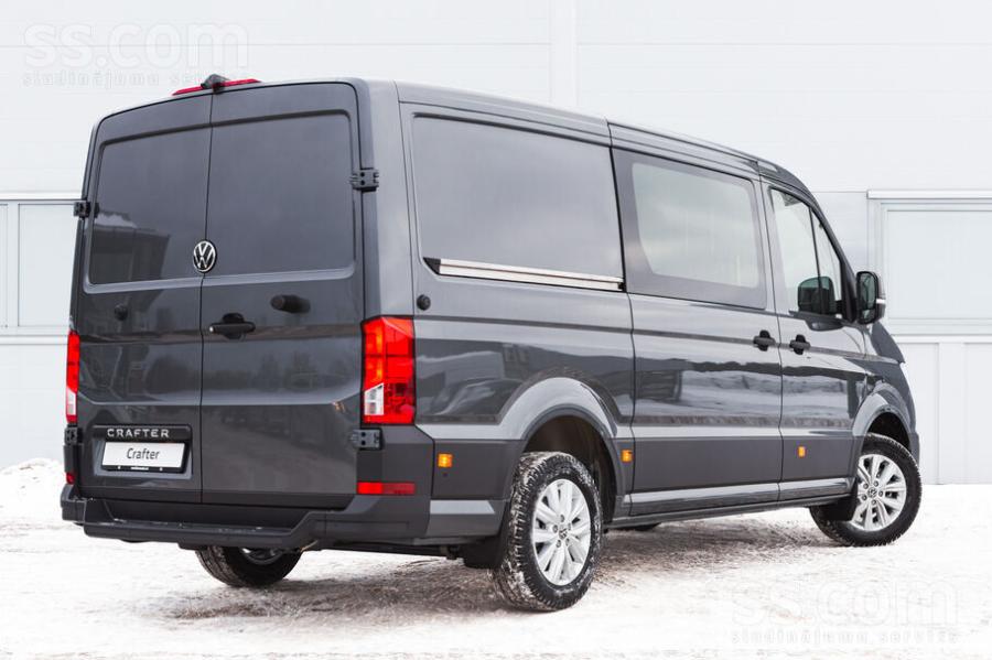 Pelēks Volkswagen Crafter 2026 Ventspils, ar dzinēja tilpumu 2.00 L un nobraukumu 10 tūkst. km par 65900 €, foto 5 vietnē AUTOMOTO.COM.LV