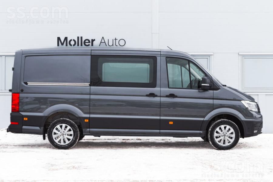 Pelēks Volkswagen Crafter 2026 Ventspils, ar dzinēja tilpumu 2.00 L un nobraukumu 10 tūkst. km par 65900 €, foto 6 vietnē AUTOMOTO.COM.LV