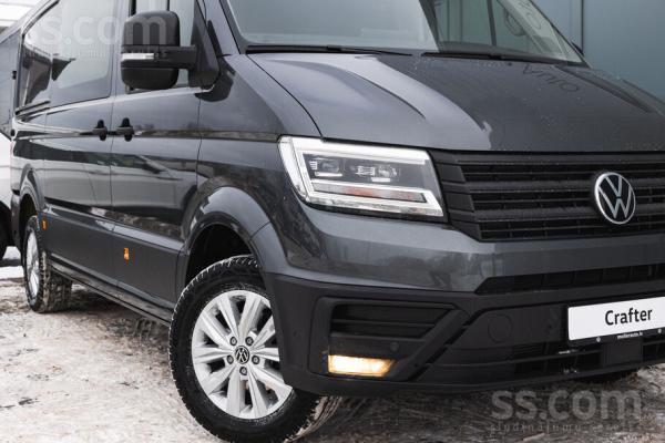 Pelēks Volkswagen Crafter 2026 Ventspils, ar dzinēja tilpumu 2.00 L un nobraukumu 10 tūkst. km par 65900 €, foto 10 vietnē AUTOMOTO.COM.LV