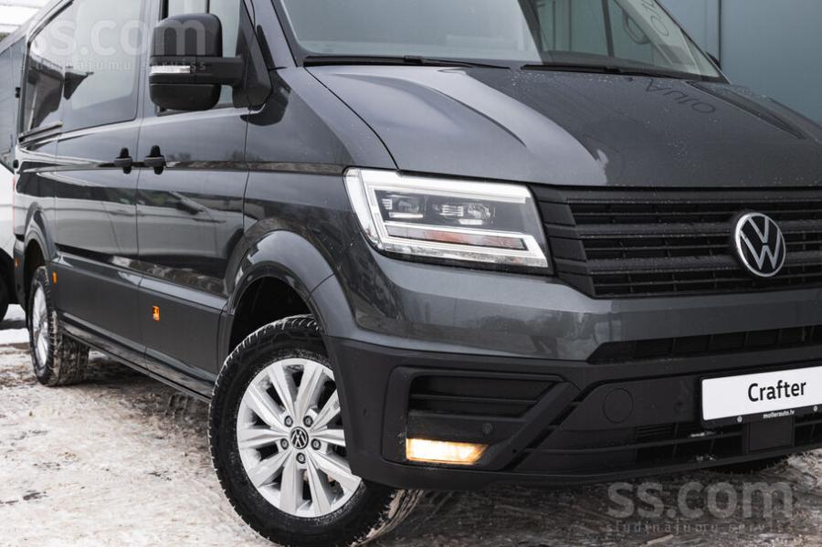 Pelēks Volkswagen Crafter 2026 Ventspils, ar dzinēja tilpumu 2.00 L un nobraukumu 10 tūkst. km par 65900 €, foto 10 vietnē AUTOMOTO.COM.LV