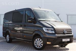 Pelēks Volkswagen Crafter 2026 Ventspils, ar dzinēja tilpumu 2.00 L un nobraukumu 0 tūkst. km par 62500 €, foto 1 vietnē AUTOMOTO.COM.LV