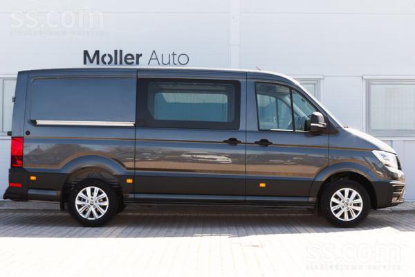 Pelēks Volkswagen Crafter 2026 Ventspils, ar dzinēja tilpumu 2.00 L un nobraukumu 0 tūkst. km par 62500 €, foto 2 vietnē AUTOMOTO.COM.LV